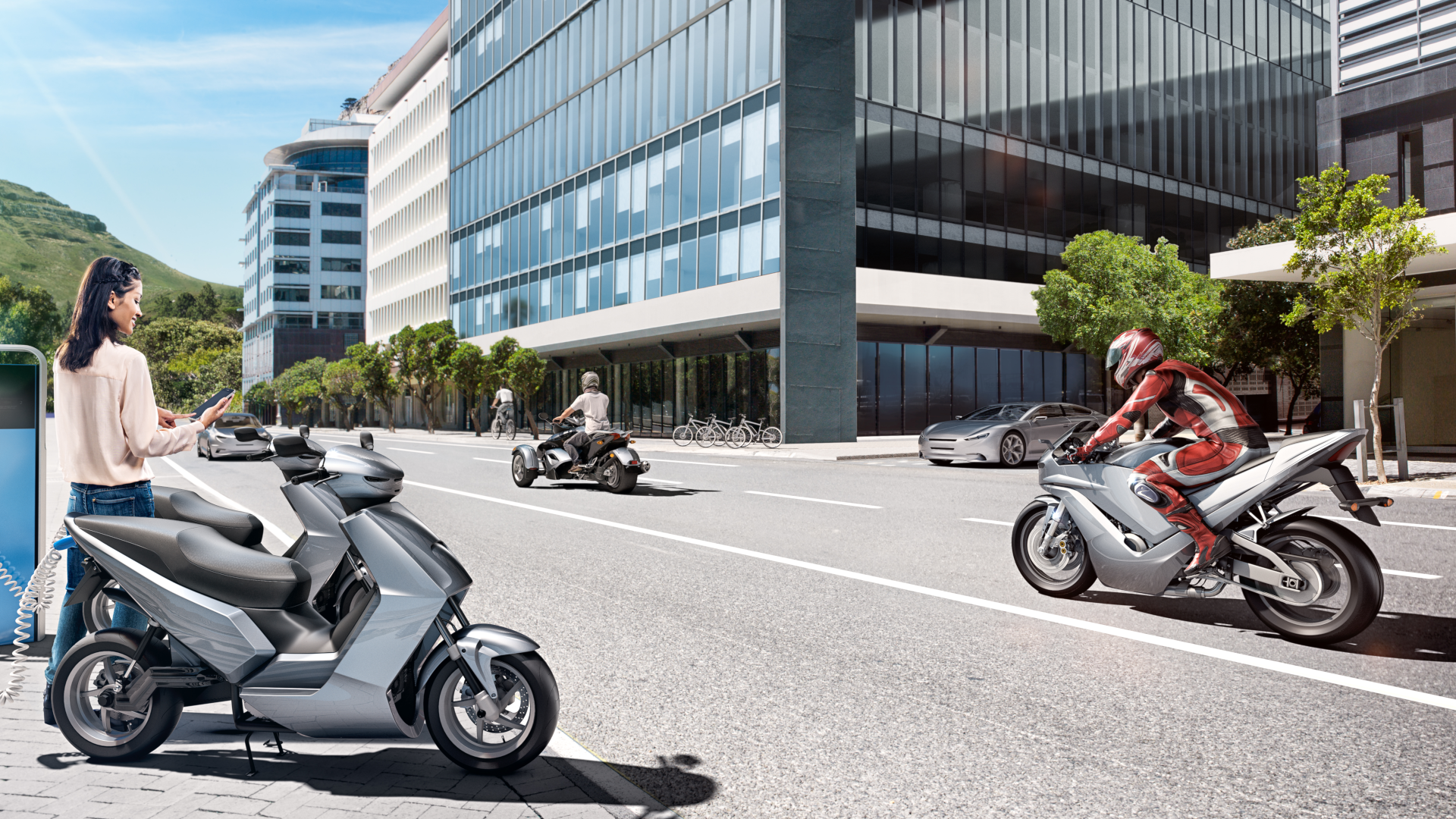 Electric powertrain solution for two-wheeler | Bosch in Malaysia